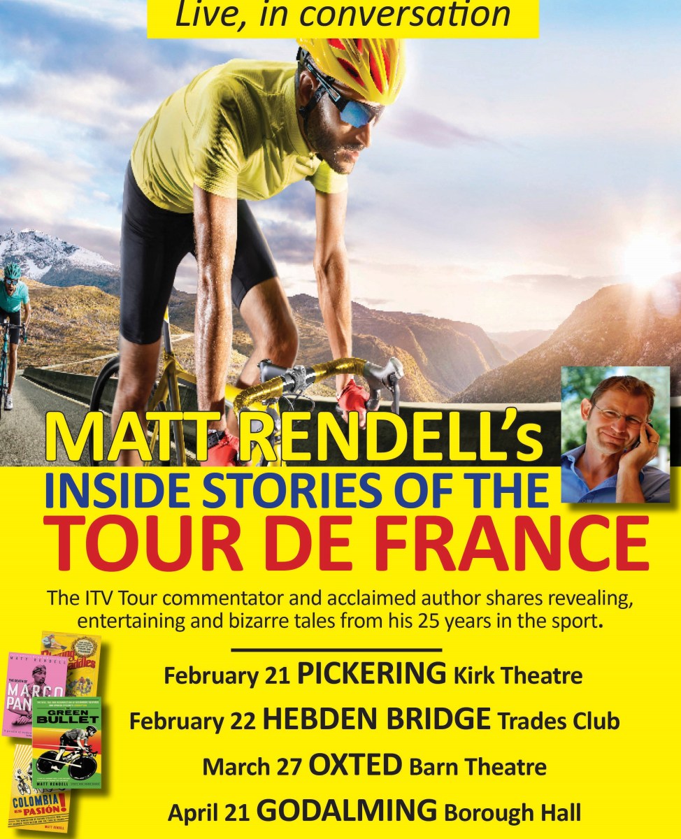 Matt Rendell’s Inside Stories of the Tour de France – Radio Days Events